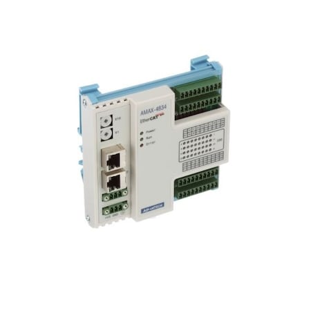 Advantech 32-channel IDO EtherCAT Remote I/O module AMAX-4834-AE | Zoro